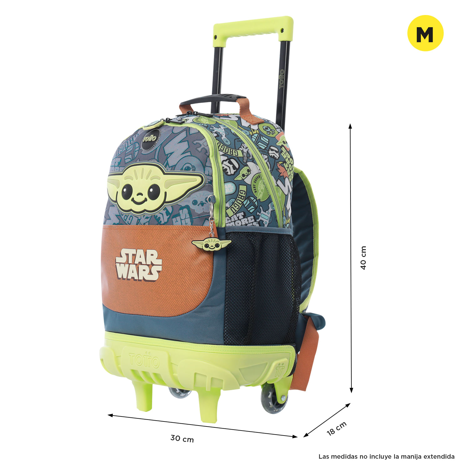 Salveque de Ruedas Bomper Grogu School M - Totto
