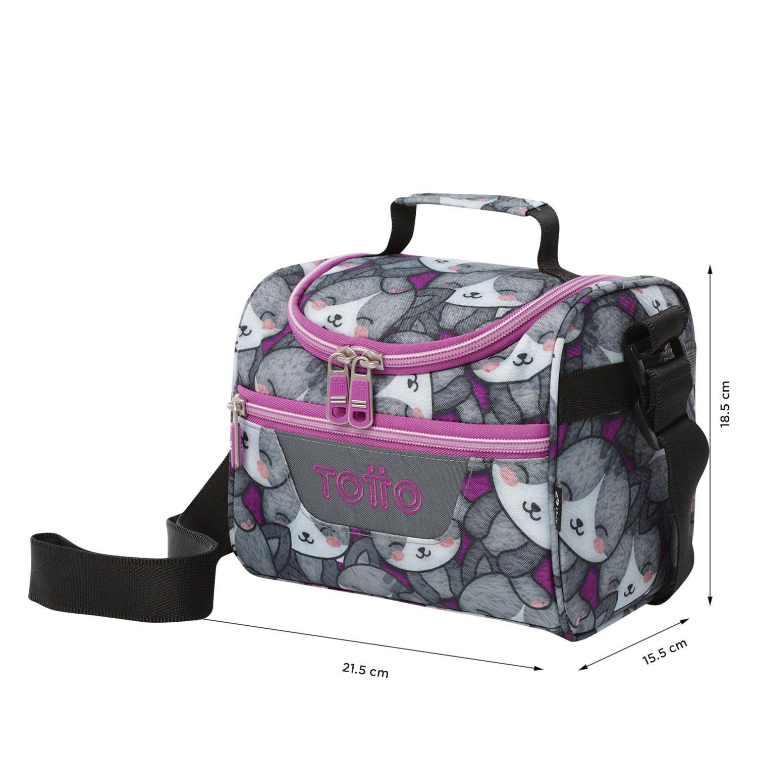 Lonchera Pizarra Gris - Totto