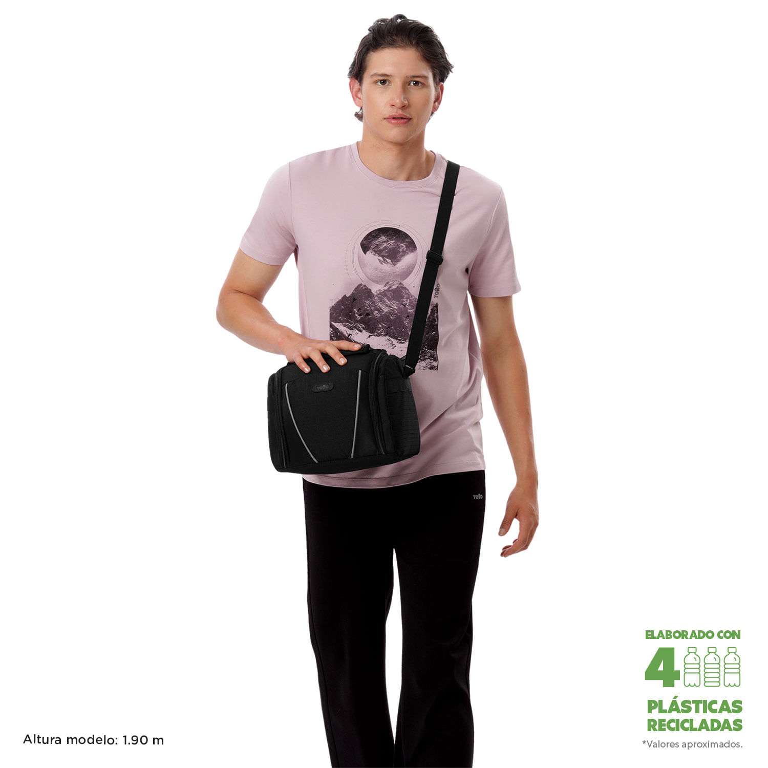 Lonchera Devry 2.0 Negra - Totto