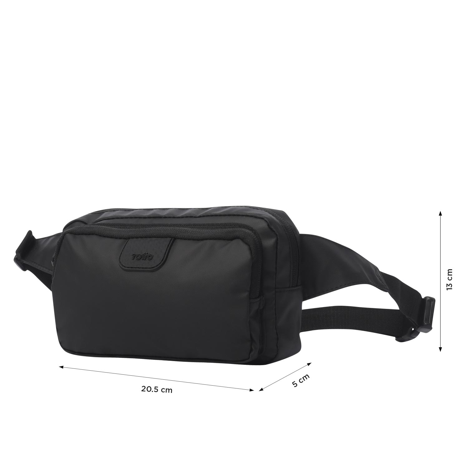 Bolso canguro Chill Dur Negra - Totto