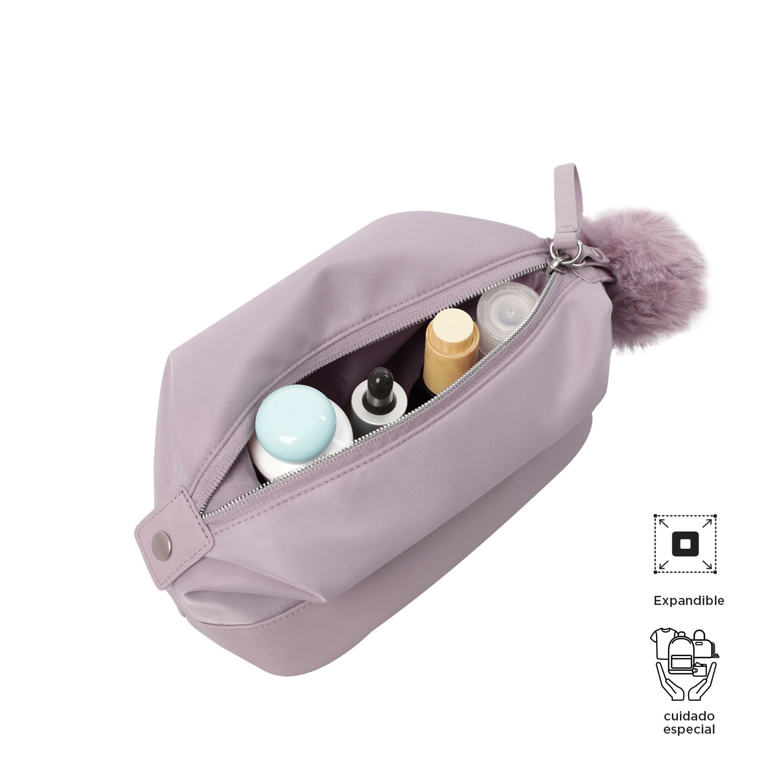 Cosmetiquera Multiuso Adelaide Rosada - Totto