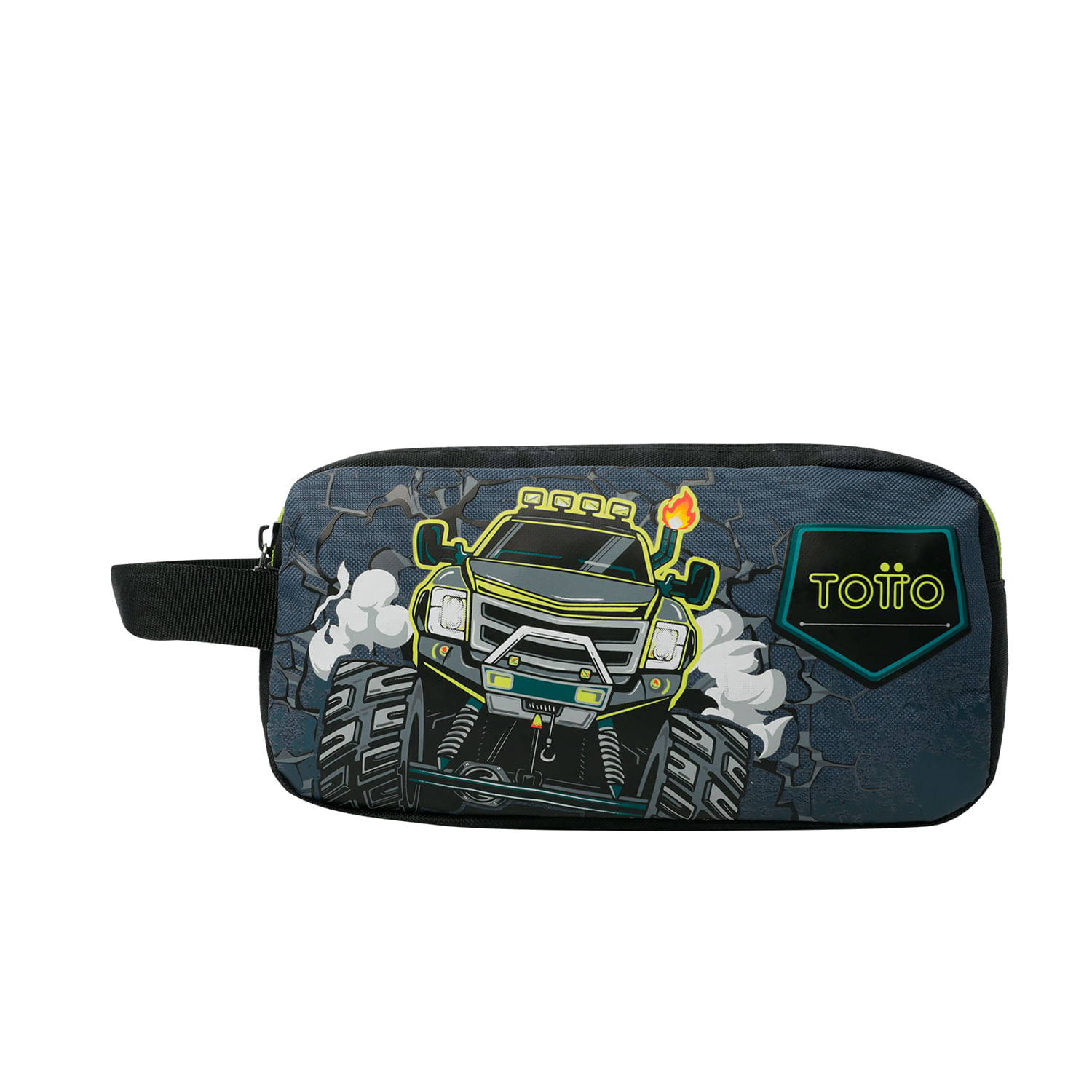 Cartuchera Multiuso Monster Race Negra - Totto
